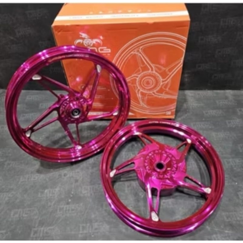 Jual VELG CMG RACING ORIGINAL MG1 CNC BINTANG LAUT KSPEED 185x14 ...