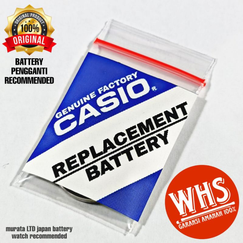 Jual Baterai Jam Tangan Casio Ediface 520 EFR-520 efr 520 Recommended ...