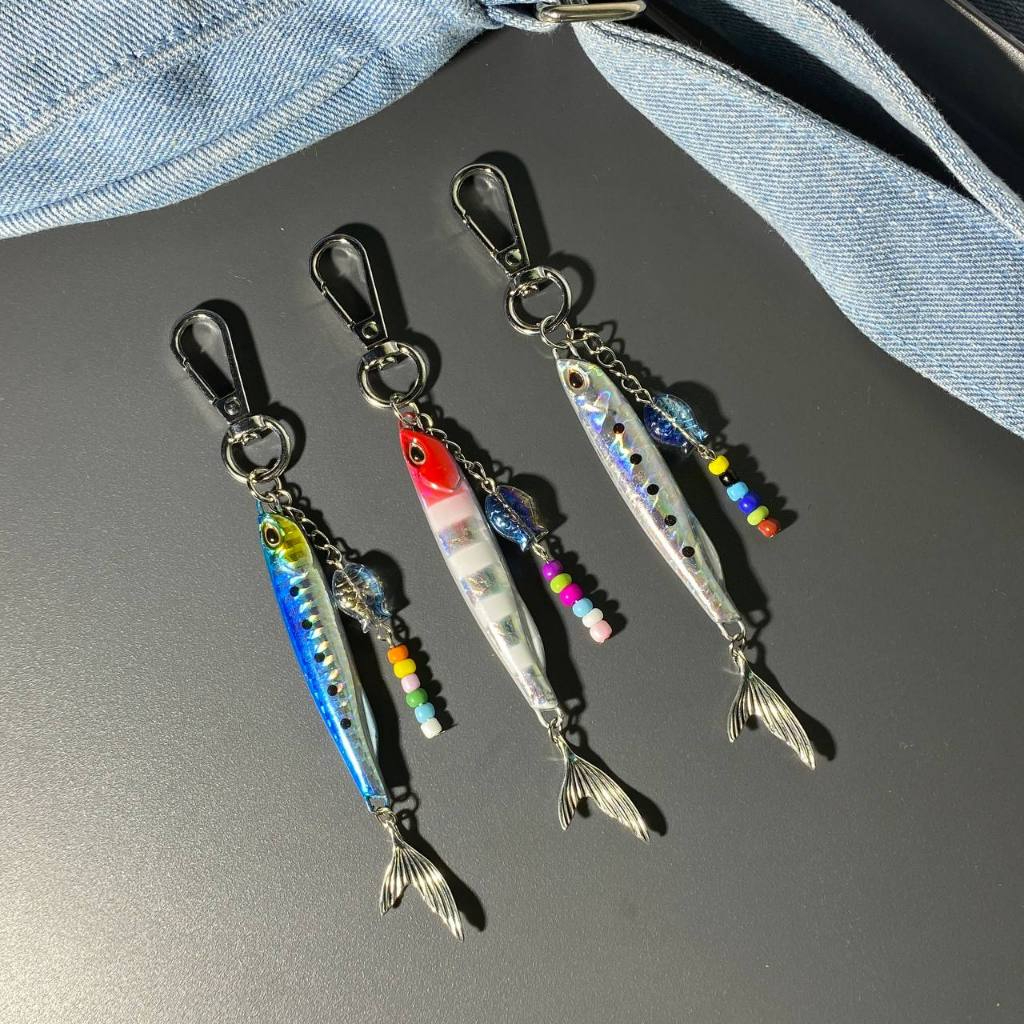 Jual Fish Trinkets Bag Charm by come.lofficial | Fish Keychain Kalcer ...