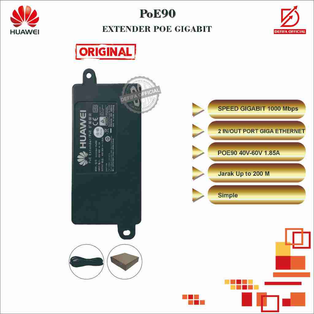 Jual POE Extender Huawei PoE90 Gigabit Power Over Ethernet Original ...