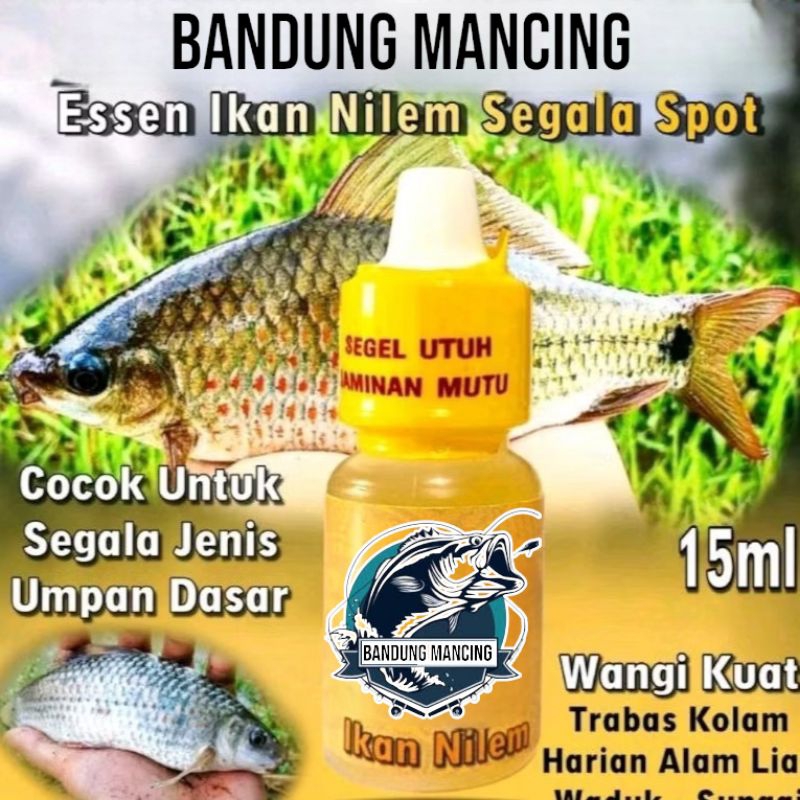 Jual Essen Umpan Mancing Ikan Nilem Kolam Harian & Alam Liaran Paling Ampuh Segala Umpan Dan ...