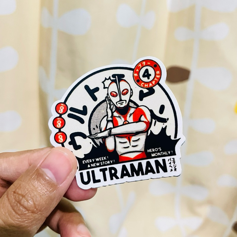 Jual Stiker ULTRAMAN | Japan Sticker | Sticker Aesthetic | Stiker Vinyl ...