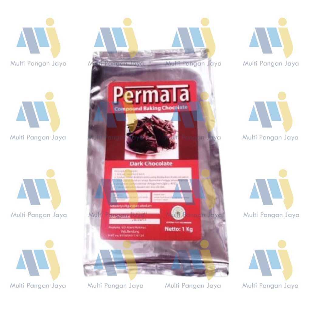 Jual COKLAT BLOK PERMATA DARK 1 KG | Shopee Indonesia
