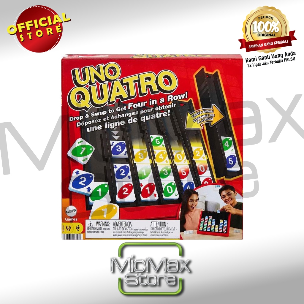 Jual UNO Quatro Game Original HPF82 | Shopee Indonesia