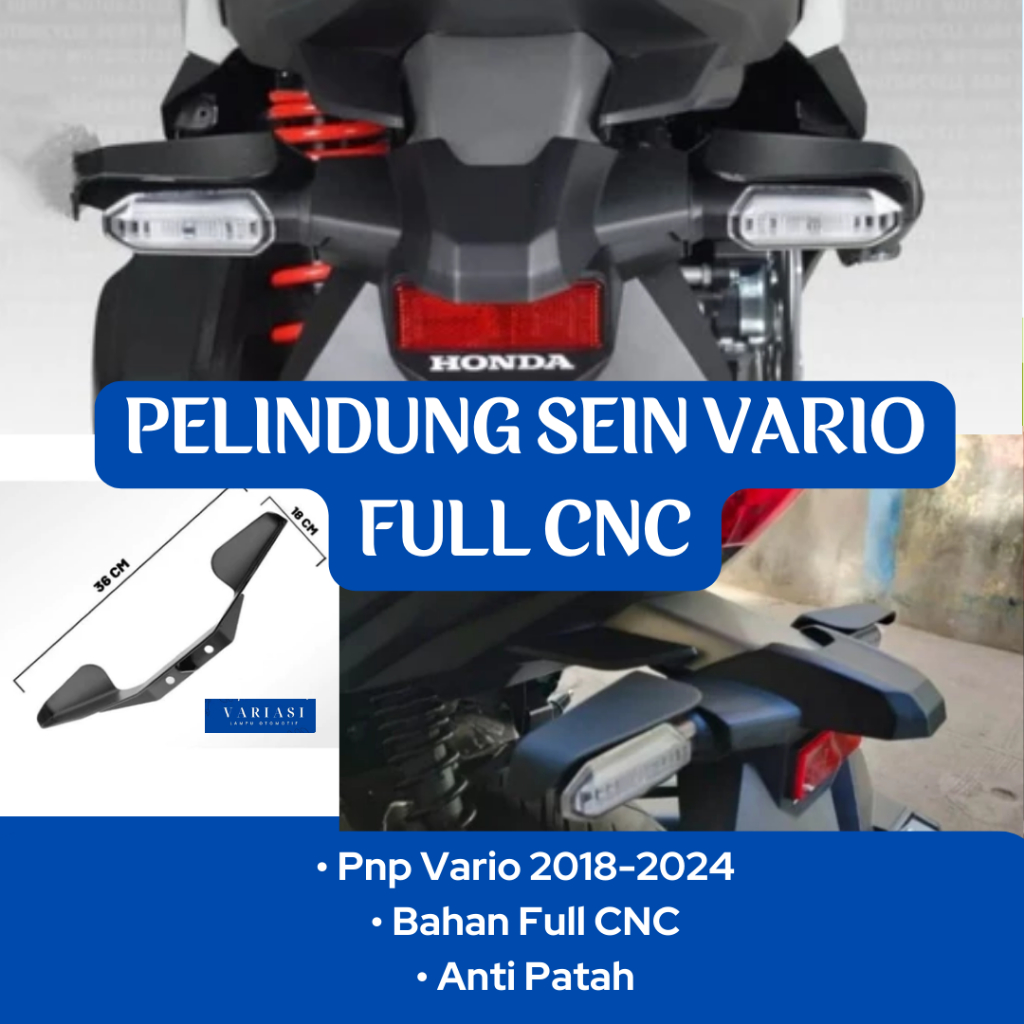 Jual PENAHAN PELINDUNG SEN VARIO 125 150 VARIO 160 NEW TH 2018-2024 ABS ...