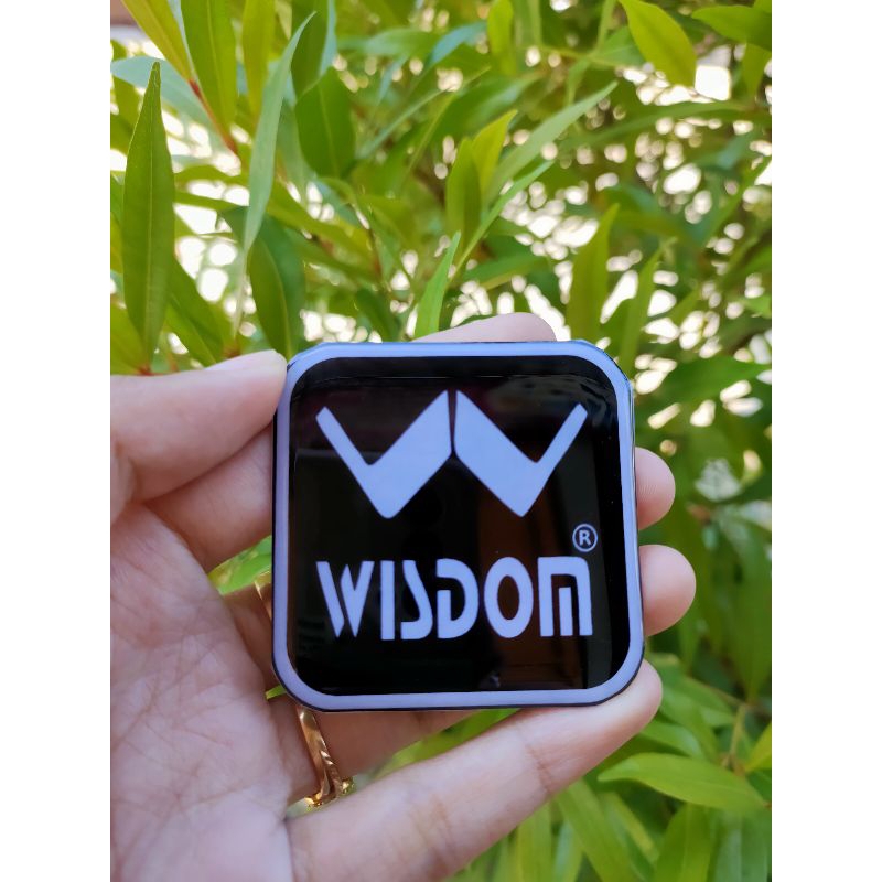 Jual LOGO | LABEL | EMBLEM WISDOM TIMBUL 3D | Shopee Indonesia
