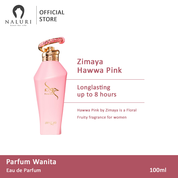 Jual Parfum Zimaya Hawwa Pink For Woman EDP 100 ml | Shopee Indonesia