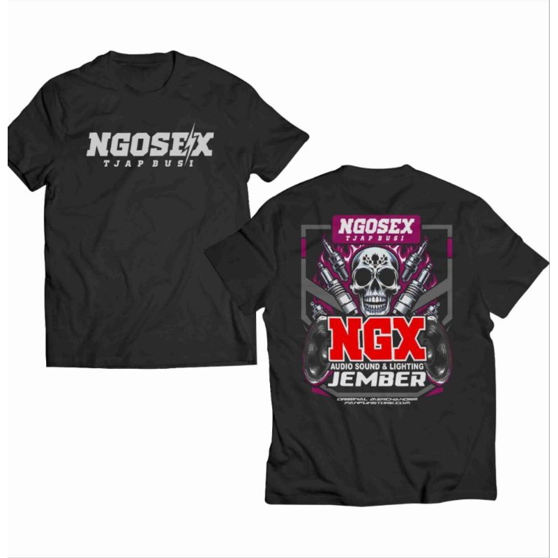 Jual KAOS NGX AUDIO JEMBER - SABLON MENYALA - KAOS NANDA AUDIO KAOS NGX ...