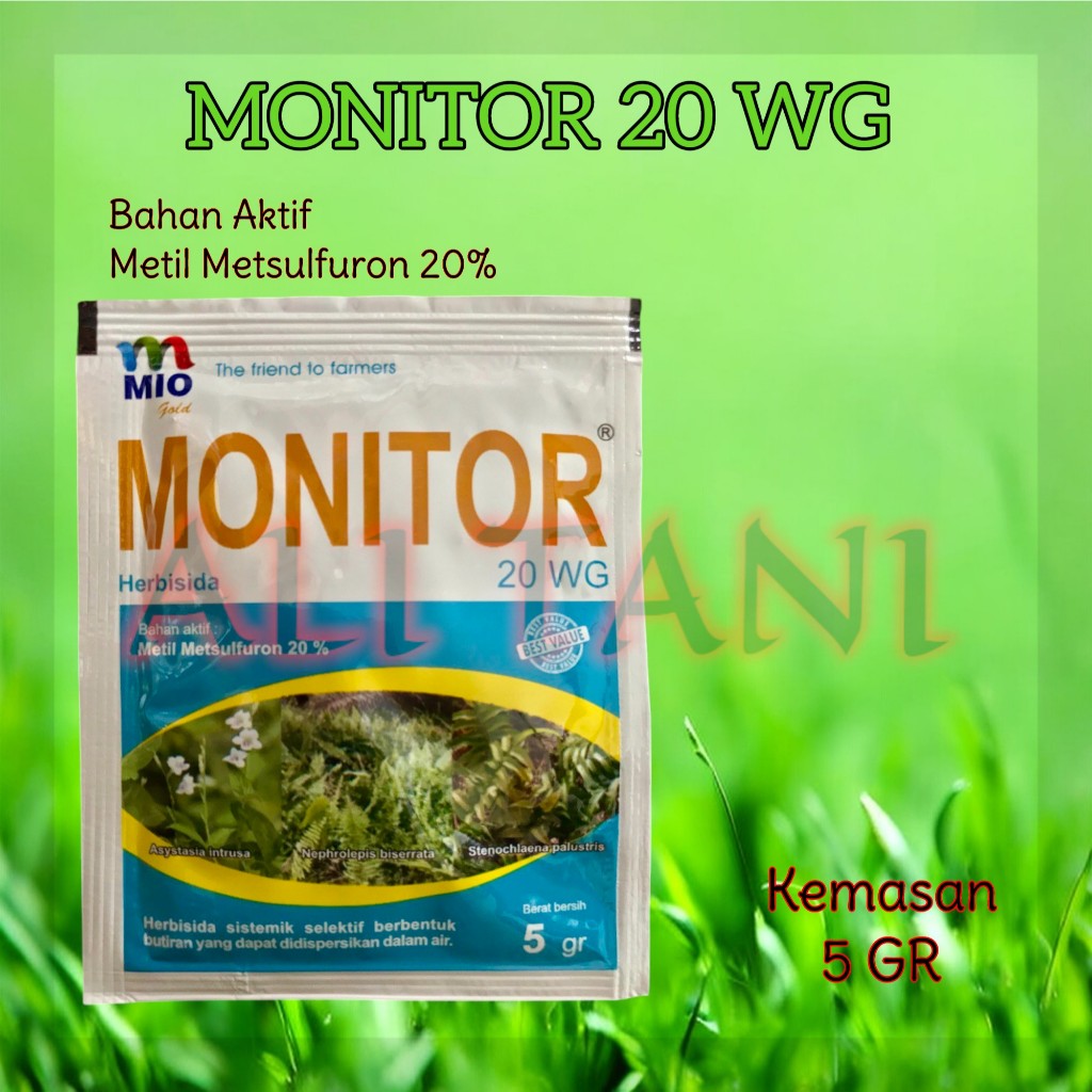 Jual MONITOR 20 WG Kemasan 5 GR Herbisida Sistemik/Pembeku Biji/Campuran Glifosat dan Parakuat ...