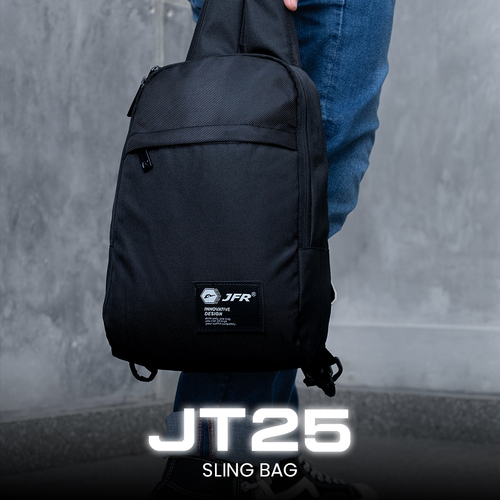 Jual JFR Tas Selempang Pria Sling Bag Bahan Polyester JT25 | Shopee ...