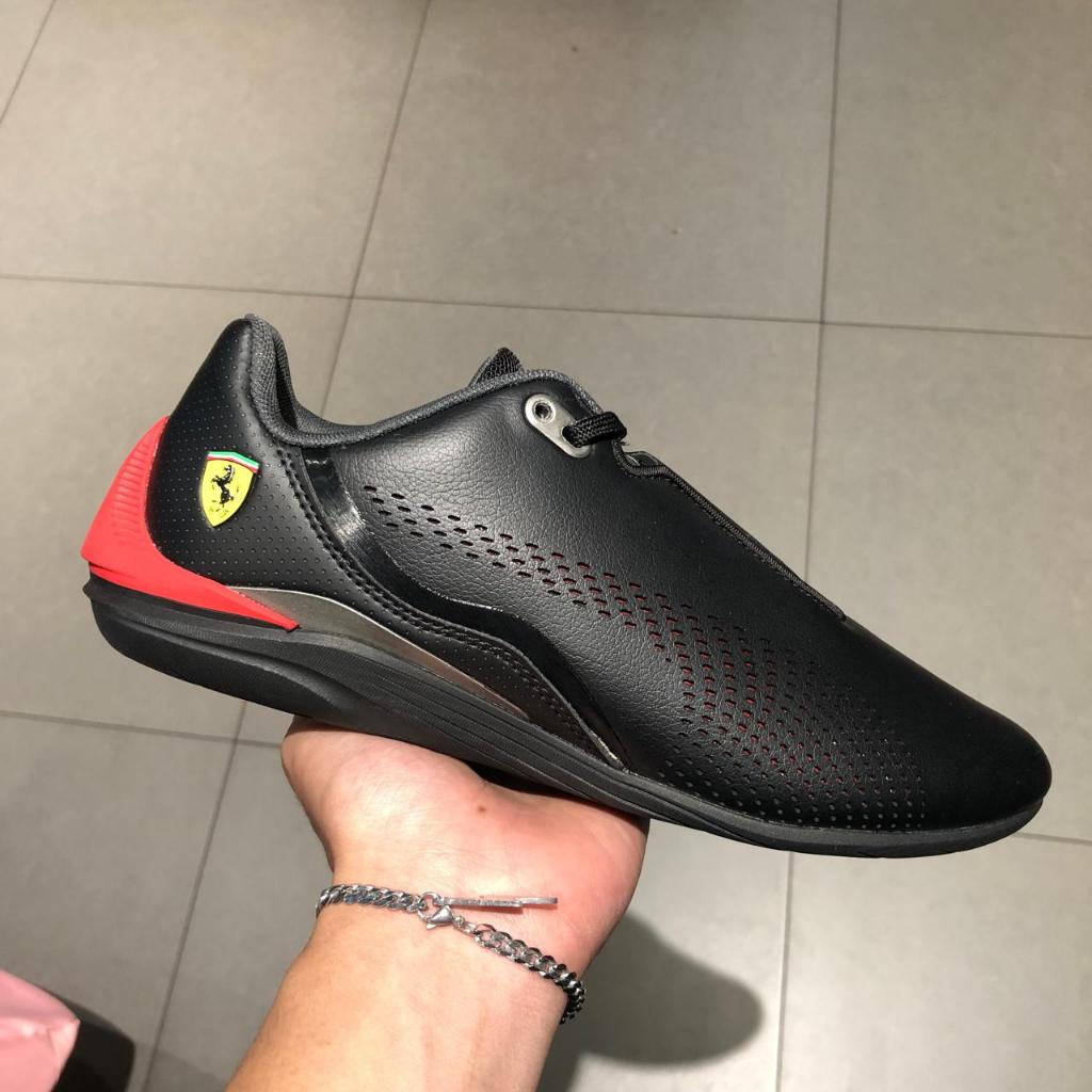 Jual Puma Sepatu Sneakers Kasual Ferrari Drift Cat Decima Black-Ross ...