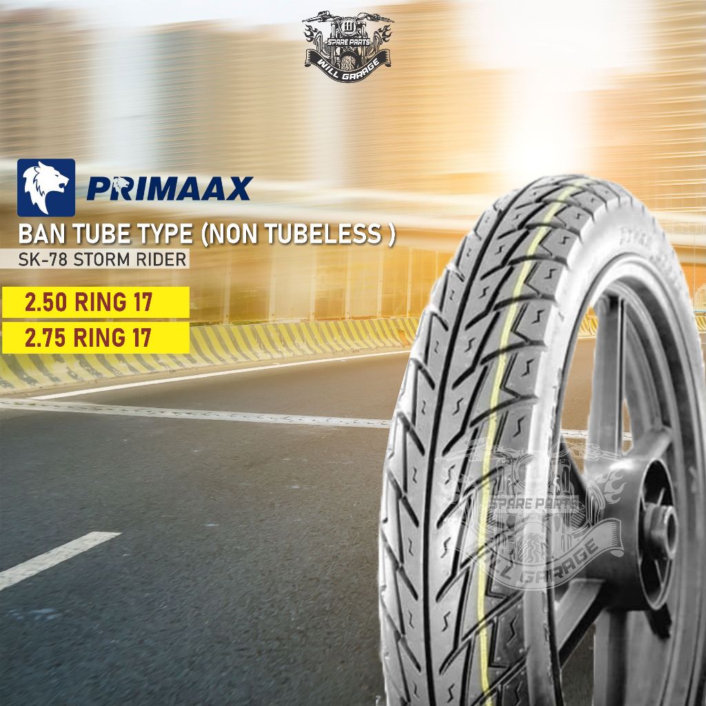 Jual BAN PRIMAAX SK-78 STORM RIDER / BAN PRIMAX / NON TUBELESS / BAN ...
