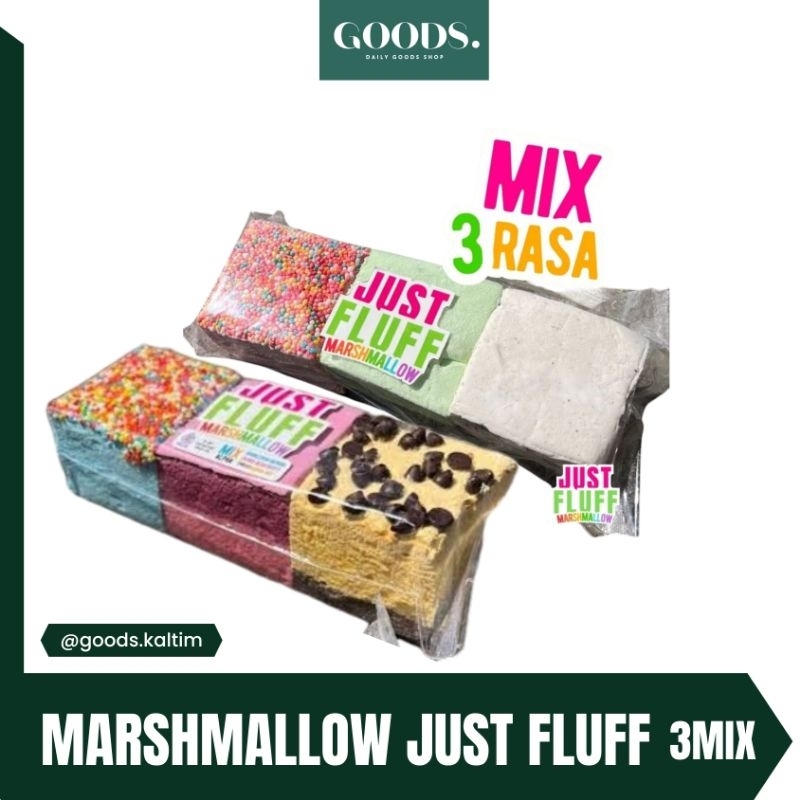 Jual Marshmallow Just Fluff Mix 3 Rasa Cookies and Cream Strawberry ...