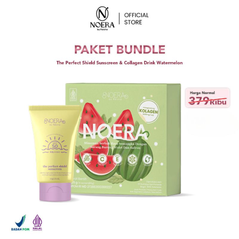 Jual Noera Bundle Package | Collagen Drink & The Perfect Shield ...