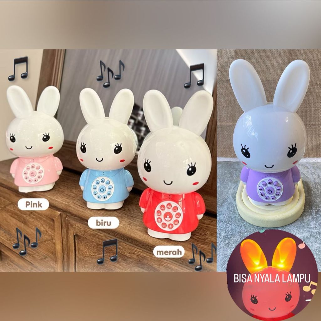 Jual Mainan Edukasi Musik Kelinci Bercerita Bernyanyi / Rabbit Story ...
