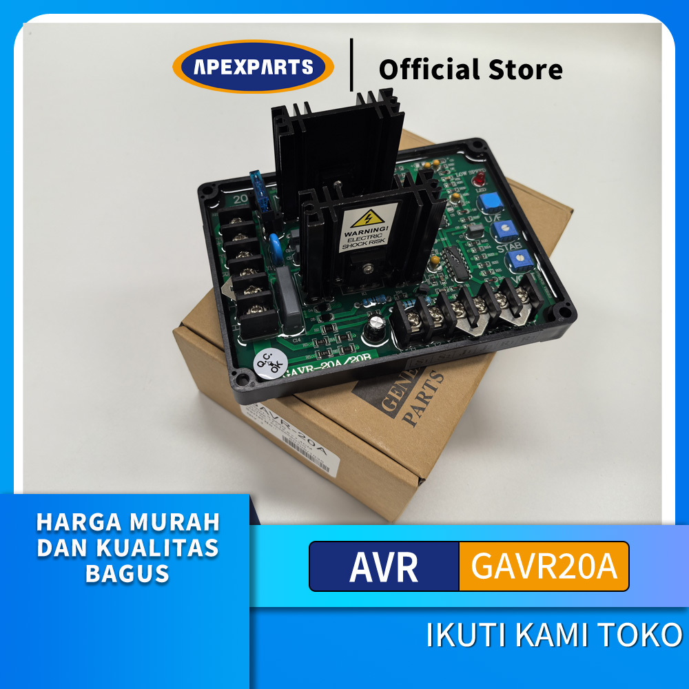 Jual GAVR20A AVR GENERATOR AVR GENSET GAVR 20A / AVR GENERATOR 20A ...