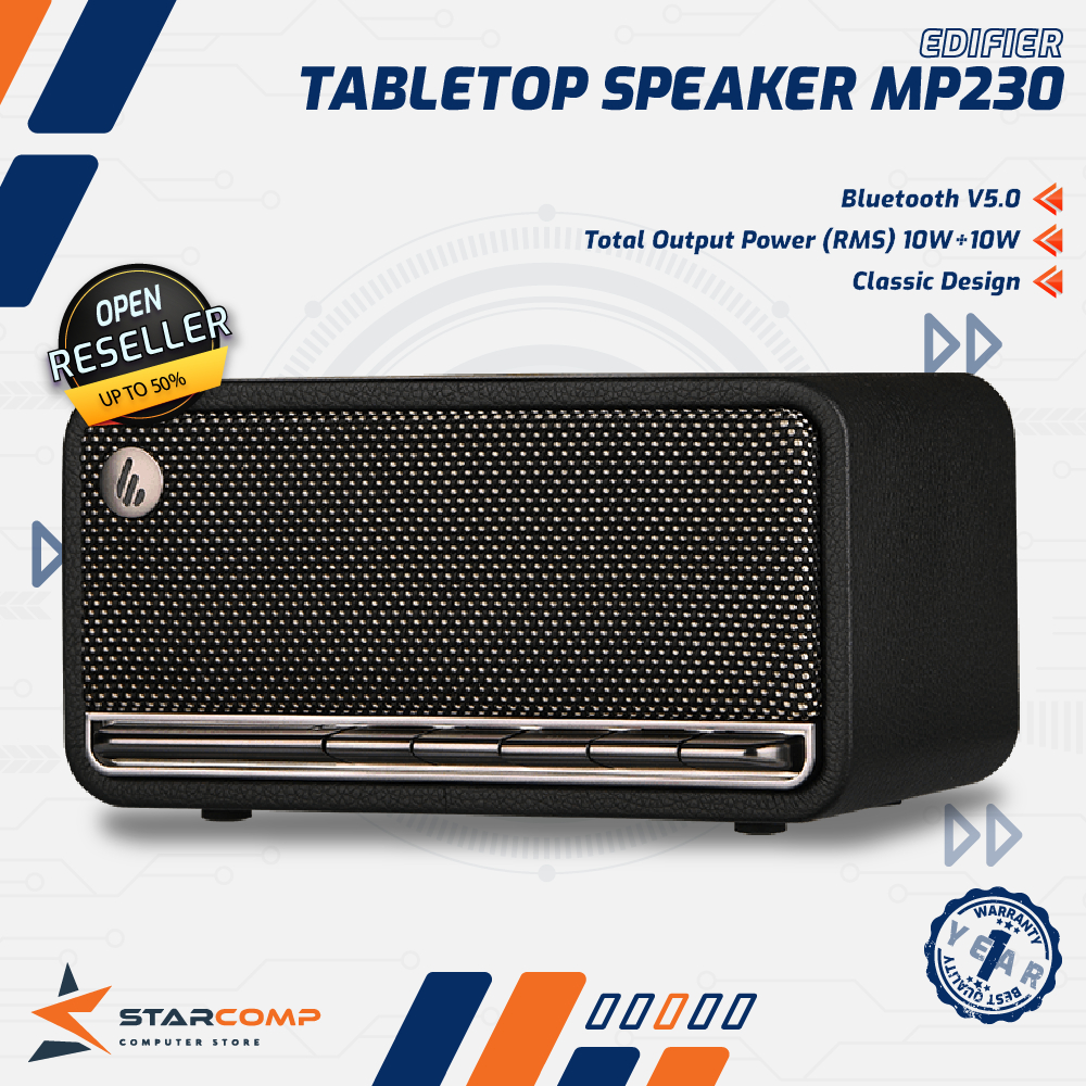 Jual EDIFIER MP230 Tabletop Bluetooth Speaker | Shopee Indonesia