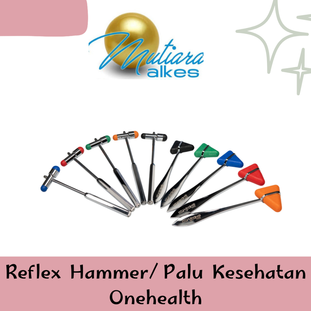 Jual (MUTIARA ALKES) PALU KESEHATAN ONEHEALTH / HAMMER Reflek Hammer ...