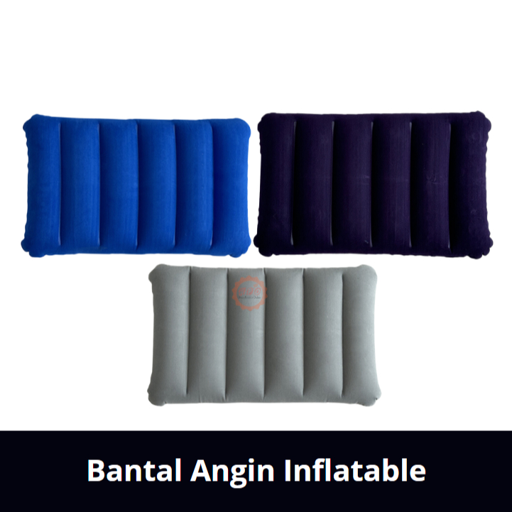 Jual Bantal Angin Inflatable PVC Neck Pillow High Rest | Shopee Indonesia