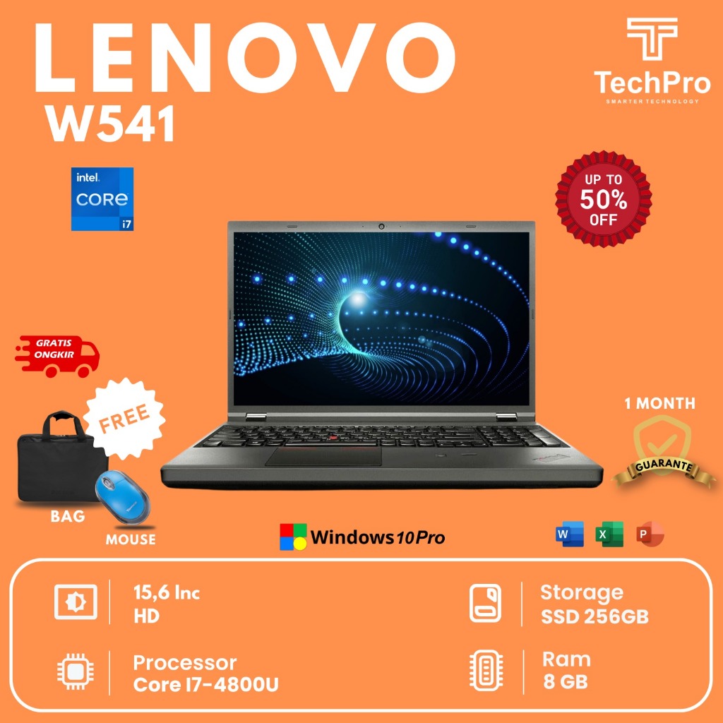 Jual LAPTOP LENOVO W540 & W541 + VGA 2GB 128bit Core i7-4800 | Shopee ...