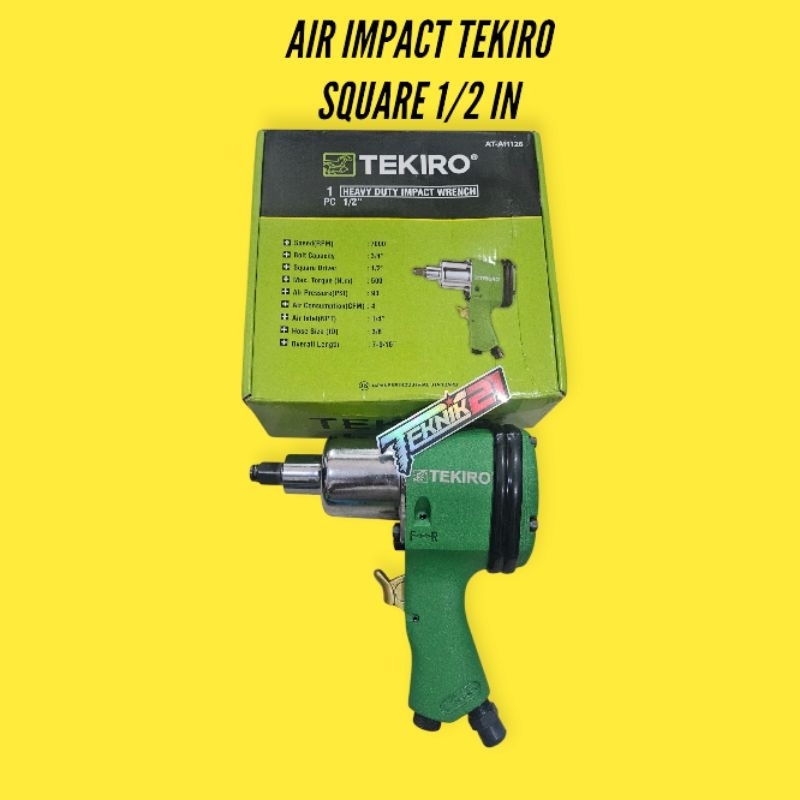 Jual ALAT/ IMPEK PEMBUKA BAUT TENAGA ANGIN TEKIRO air impact 1/2" Dr ...