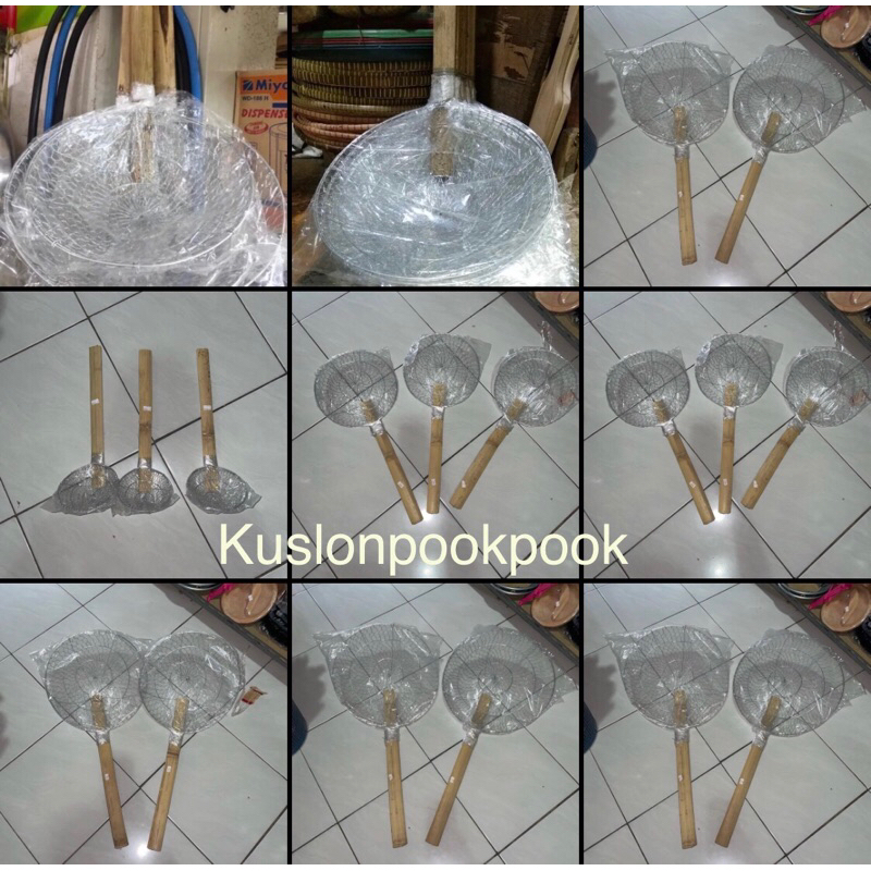 Jual Serokan saringan gorengan /serokan mie serokan bakso serokan ...