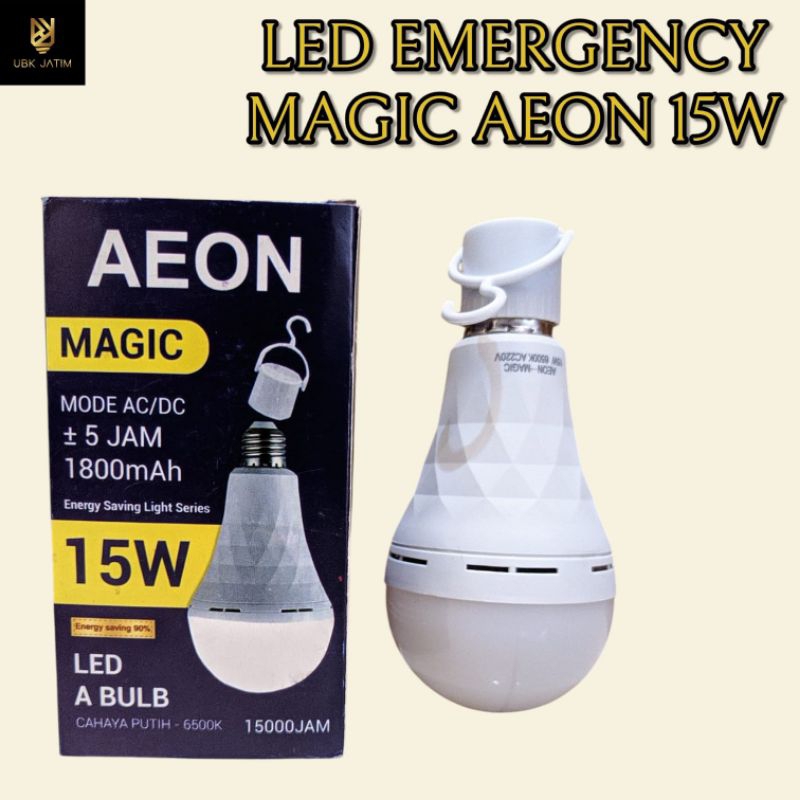 Jual LAMPU LED MAGIC EMERGENCY 15W AEON | Shopee Indonesia