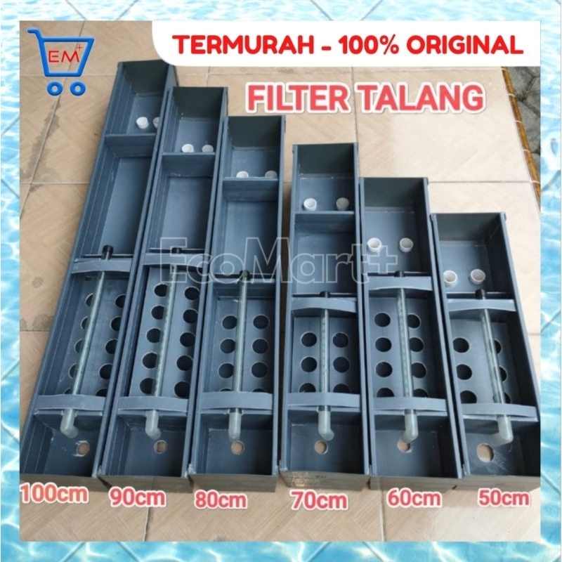 Jual FILTER TALANG - TOP FILTER AKUARIUM 40cm-50cm-60cm-70cm-80cm-90cm ...