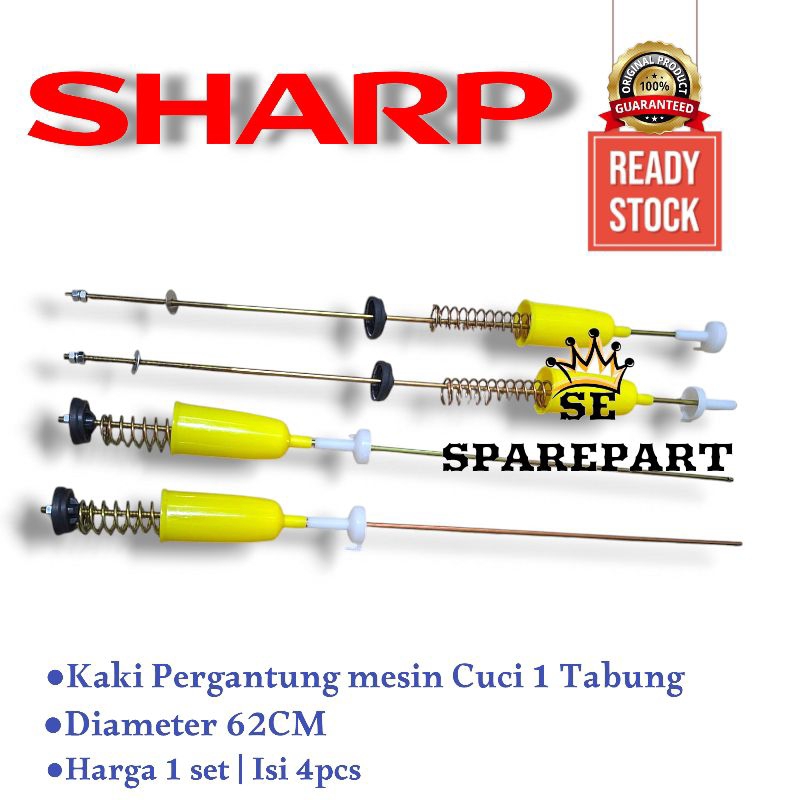 Jual shock breaker suspensi per gantung mesin cuci sharp satu tabhng ...