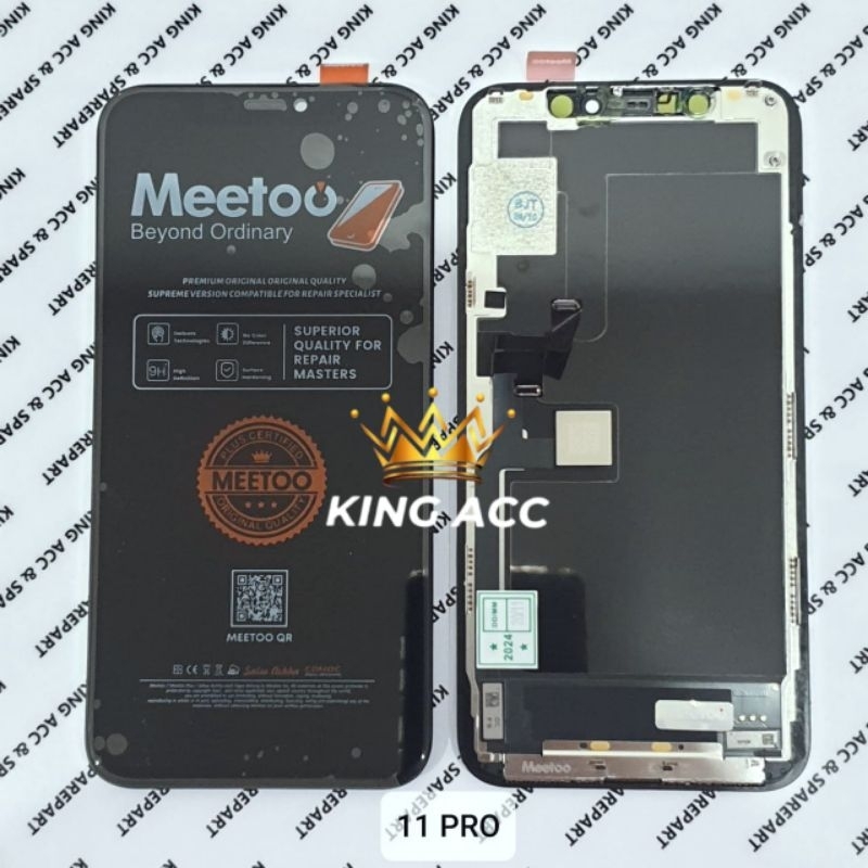 Jual NEW MEETOO LCD TOUCHSCREEN IP 11 PRO BLACK INCELL ( MOVE IC ...