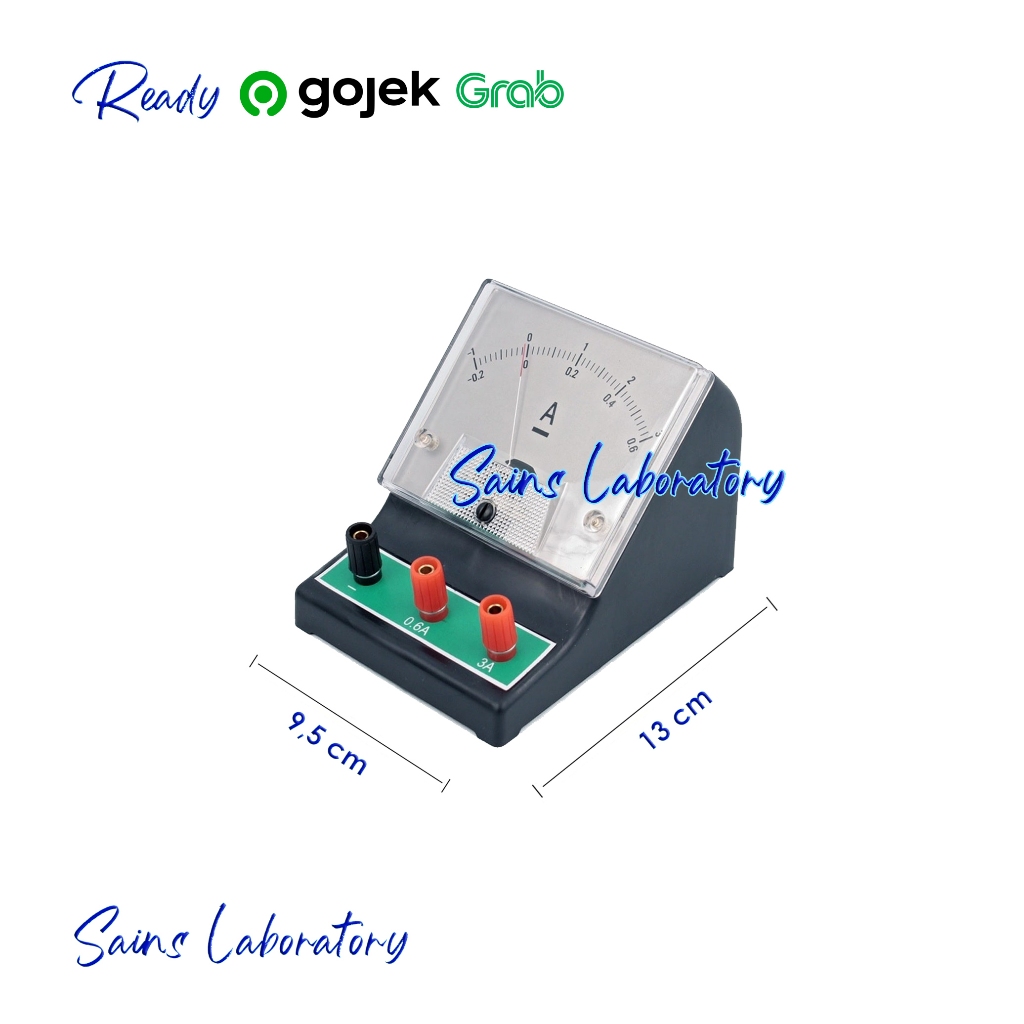 Jual Amperemeter DC Analog Amper Meter Ammeter Pointer Type Electrical ...