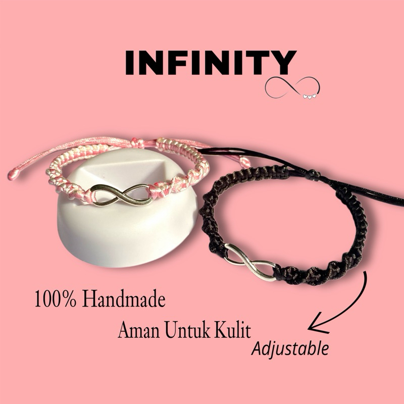 Jual [Infinity] Couple Bracelets | 2 Pcs Gelang Persahabatan Gelang ...