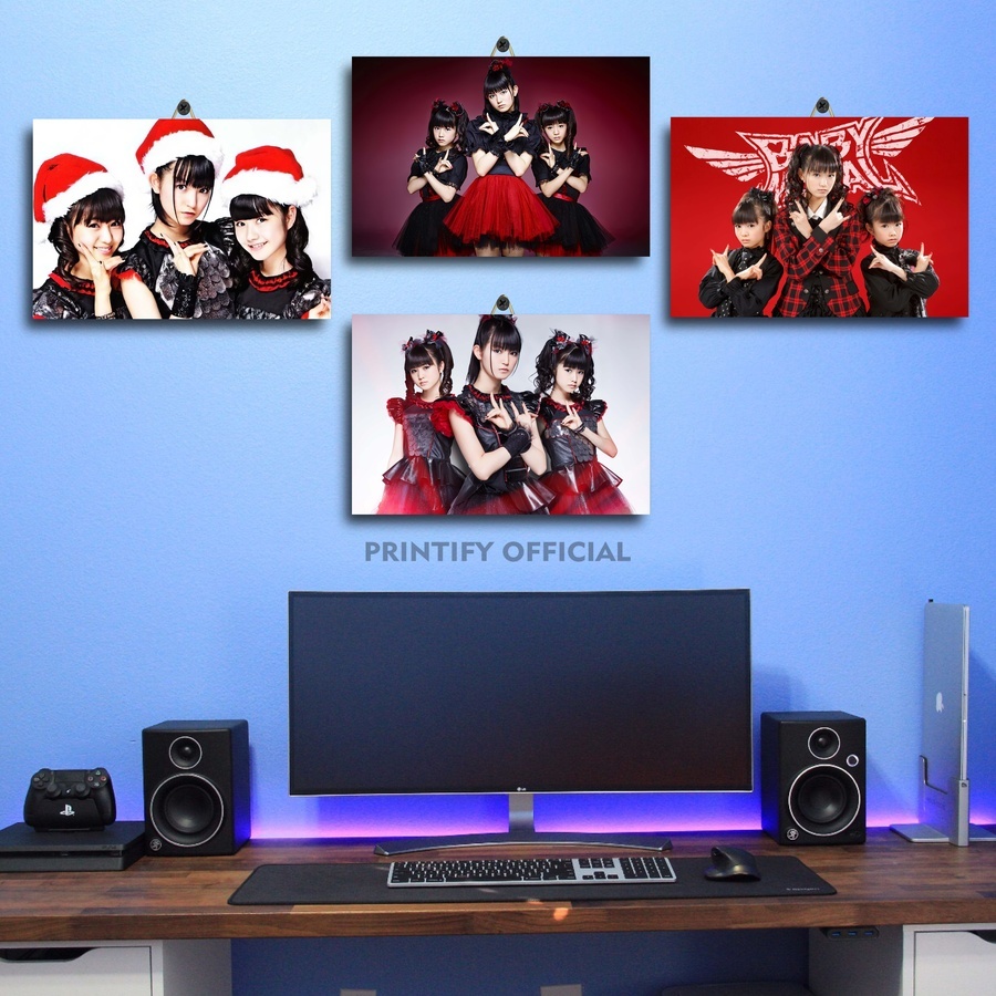 Jual Poster Kamar Babymetal Band | Printify Official| Pajangan Ruangan ...