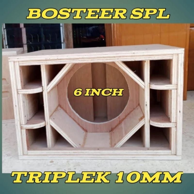 Jual box speaker boster spl 6inchi single | Shopee Indonesia