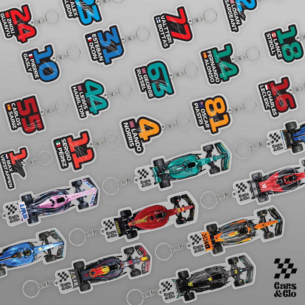 Jual Cars and Clo - Formula 1 Acrylic Keychain / F1 Keychain Gantungan ...