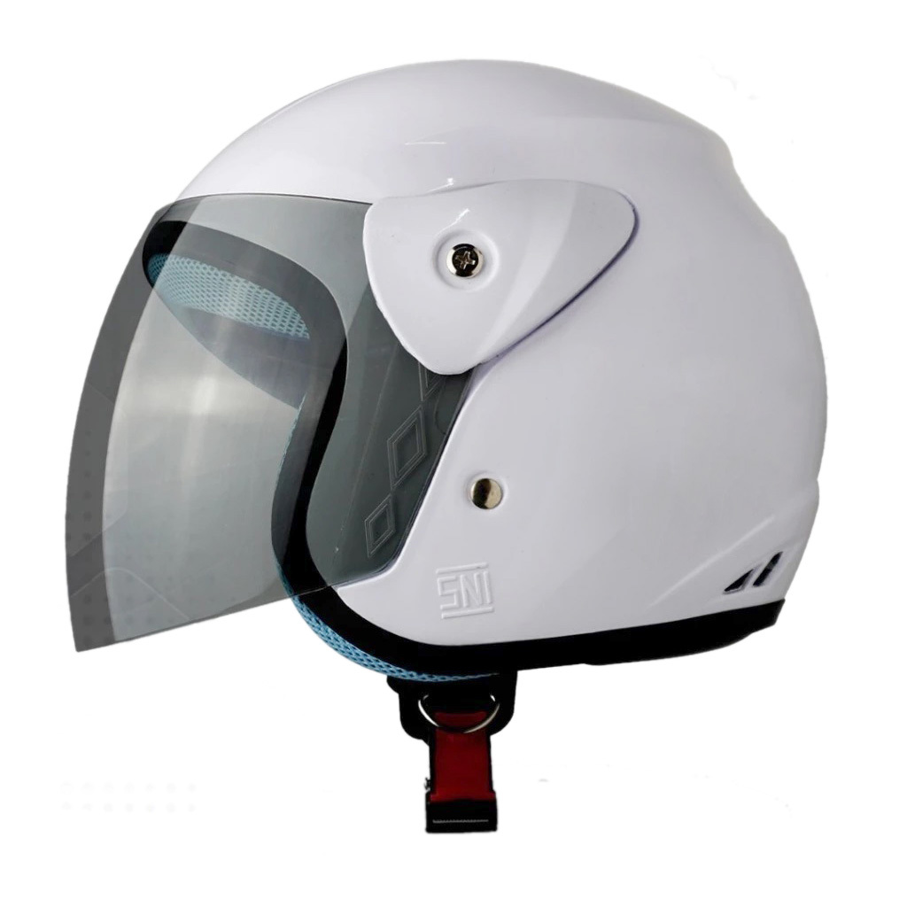 Jual HELM EVO EVOLUTION SERIES DEWASA HALF FACE TERMURAH SNI BISA COD ...