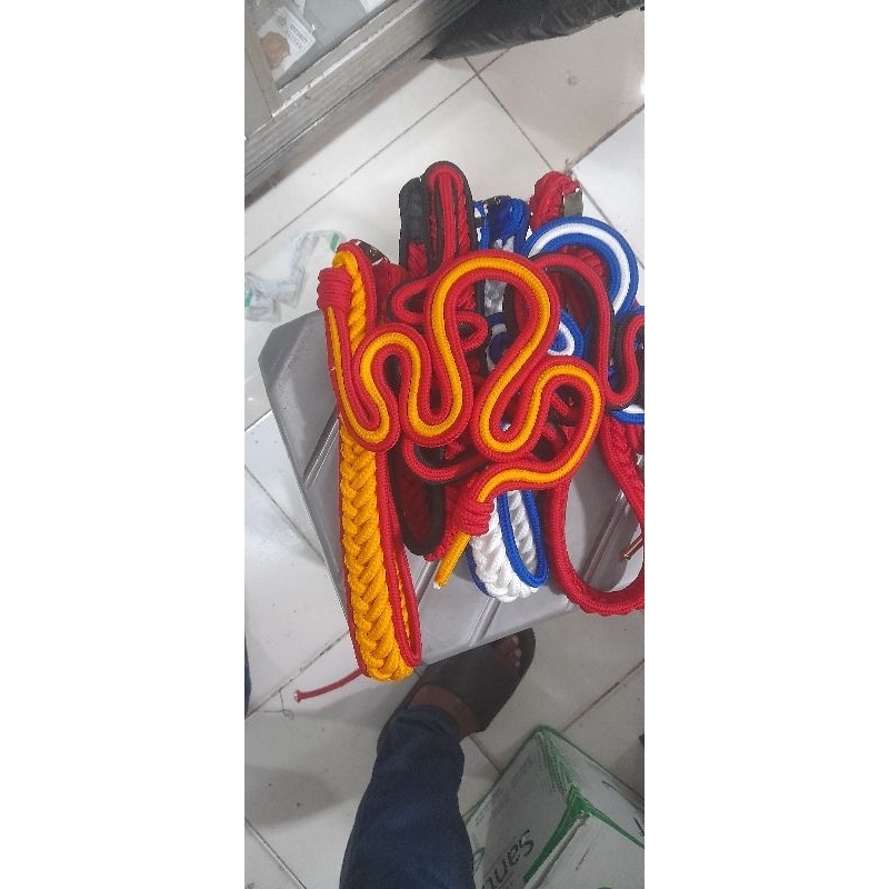 Jual talikur komando special request bentuk warna kuning list merah ...