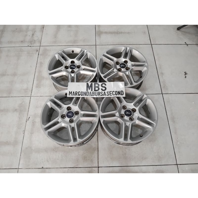 Jual Velg Second Copotan Std Ford Fiesta Ring 16 Baud 4x100 | Shopee ...