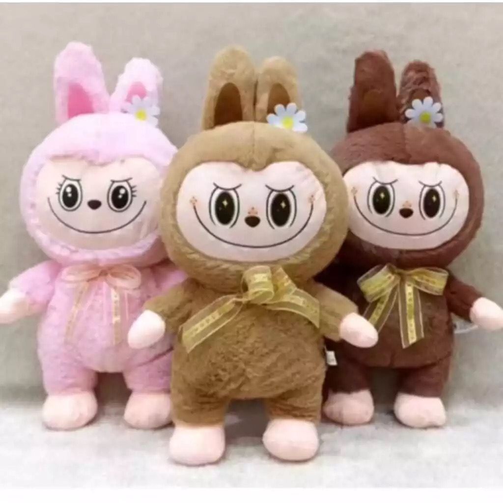 Jual boneka labubu Lampu LED 45cm & 40cm murah boneka labubu viral bisa ...