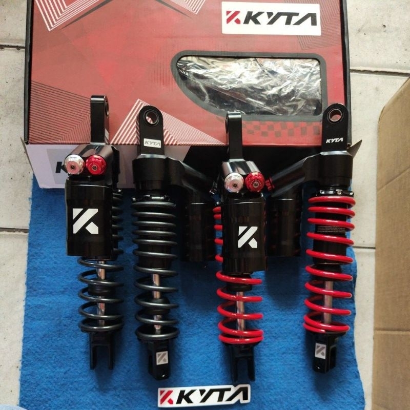Jual shock pcx150 shock ktc kytaco logo baru K KYTA ori buat PCX tabung ...
