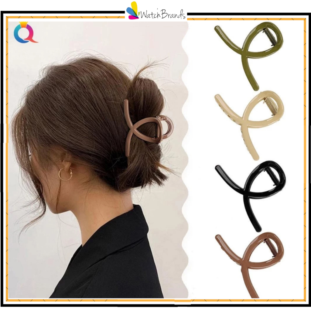 Jual WBS Jepitan Jedai Rambut Salon Slim Jedai Wanita Import Doff Matte ...