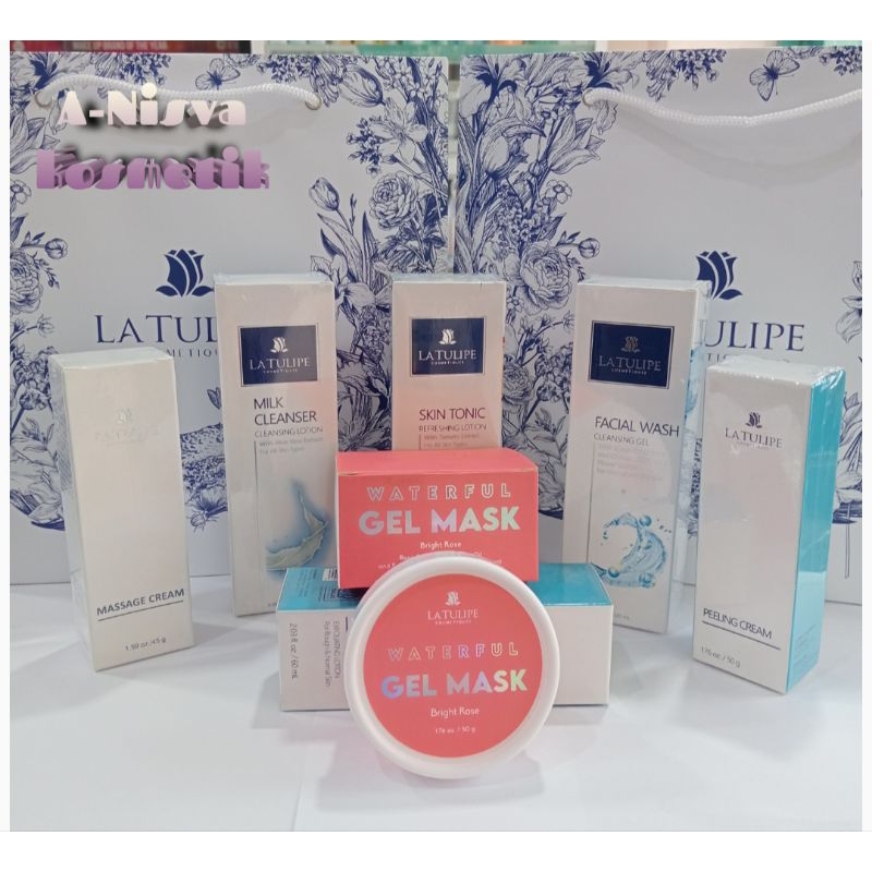 Jual LATULIP PAKET FACIAL LENGKAP PREMIUM/paket perawatan mingguan ...