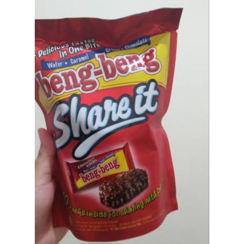 Jual Beng beng mini share it Pouch @10pcs 9,5g | Shopee Indonesia