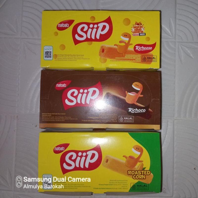 Jual NABATI SIIP BOX 80 g || 1 BOX ISI 20 BUNGKUS | Shopee Indonesia