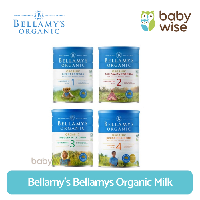 Jual Bellamy's Bellamys Organic Milk - Susu Formula Step 1 2 3 4 ...