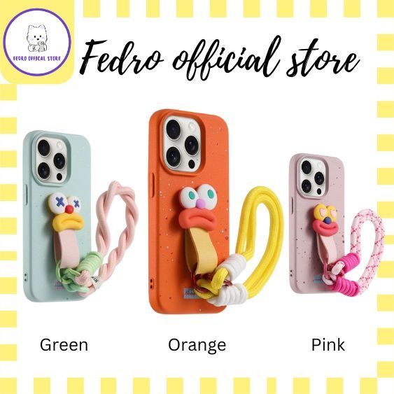 Jual Case iPhone Ink Splash SoftCase + Lanyard Pink Hijau Mint Orange ...