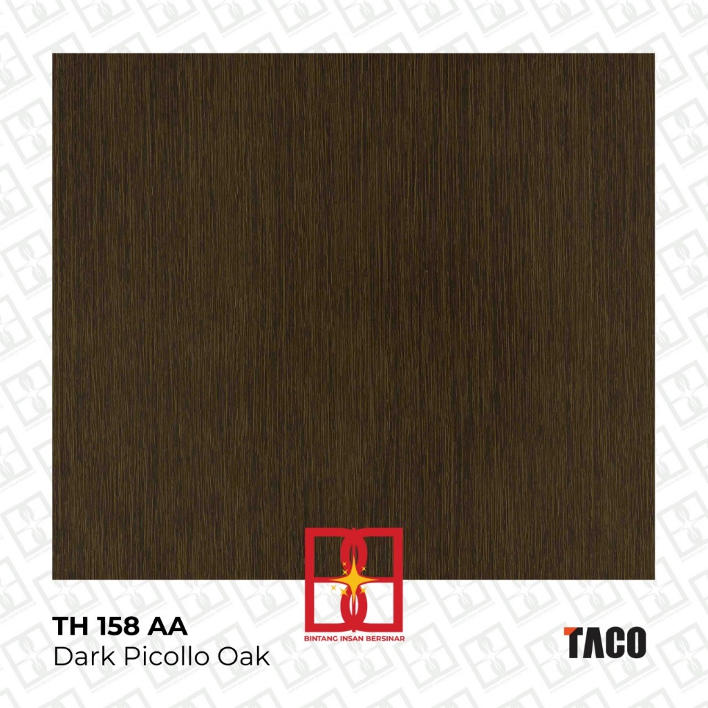 Jual TACO HPL TH 158 AA (Dark Picollo Oak) | Shopee Indonesia
