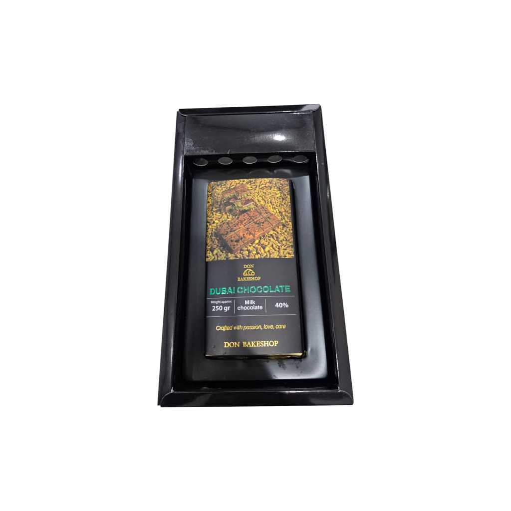 Jual Don Bakeshop Dubai Chocolate Pistachio Coklat | Shopee Indonesia
