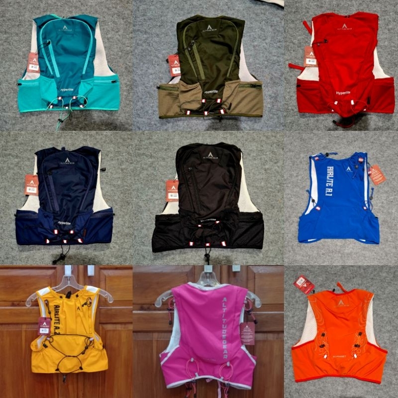 Jual hydropack 5L & 10L vest trail run altitude gear tas lari tektok ...