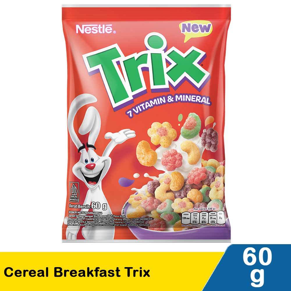 Jual Nestle Cereal Breakfast Trix 60G | Shopee Indonesia